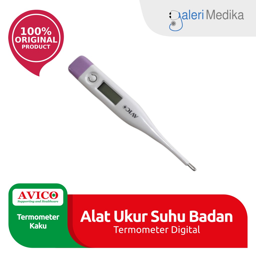 Jual Termometer Kaku / Termometer Ketiak Avico | Shopee Indonesia