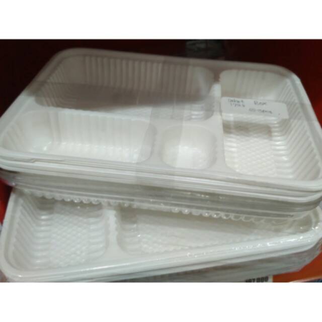 Jual Mika tray box nasi bento putih | Shopee Indonesia