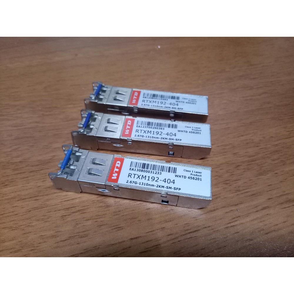 Jual SFP OPTICAL TRANSCEIVERS WTD 2.67G-1310nm-2km MULTI MODE NEW ...