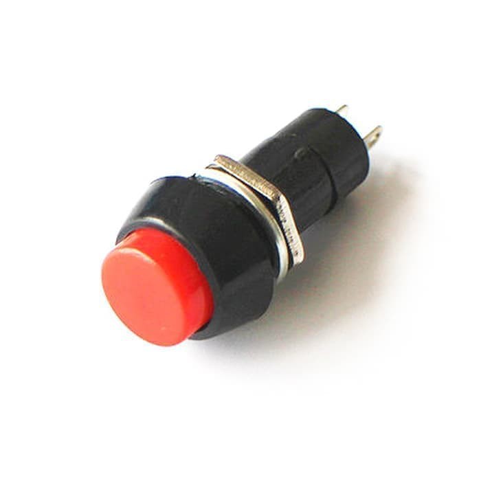 Jual tpls879 12mm Red Momentary OFF ON Push doorbell Button Car Boat ...