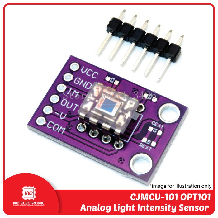 Jual CJMCU-101 WCMCU-101 OPT101 Analog Light Intensity Sensor module | Shopee Indonesia