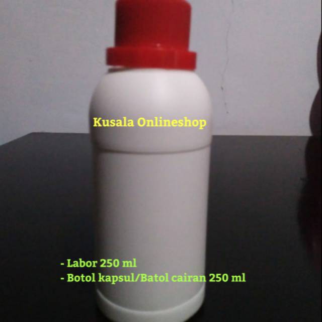 Jual Botol labor 250 ml/Botol jus 250 ml/Botol plastik 250 ml/Botol ...