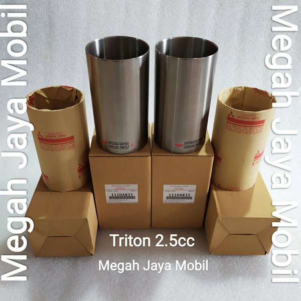 Jual Liner only triton 2.5 2.5cc 2500cc atau boring cylinder triton 2.5 ...