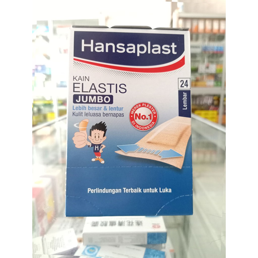 Jual Hansaplast Plester Luka Ukuran Standar Isi 100 Lembar, Jumbo Isi ...