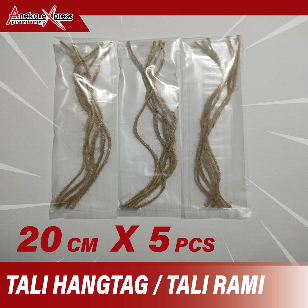 Jual Tali Rami hang tag | Tali Goni | Tali vintage | Tali Penjepit ...