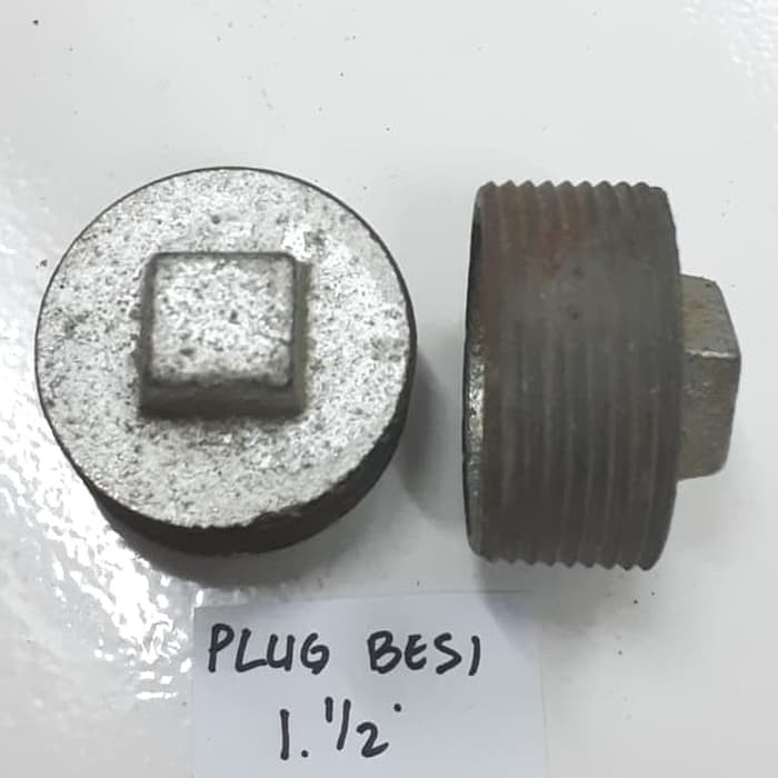 Jual Plug Besi 1 1/2 inch / Pluk Besi 1 1/2" | Shopee Indonesia