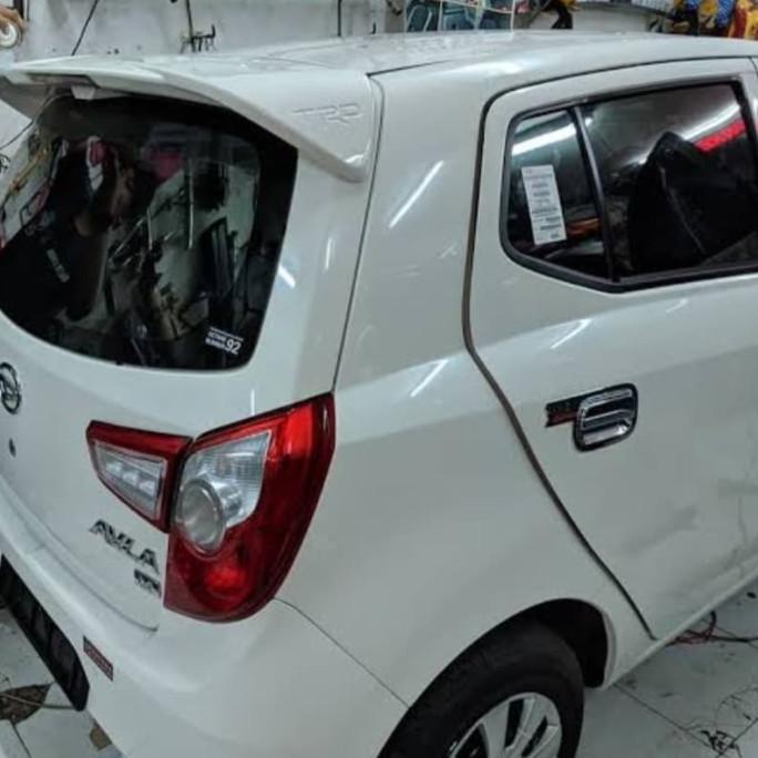 Jual spoiler toyota agya daihatsu ayla trd model trd plastik dengan ...
