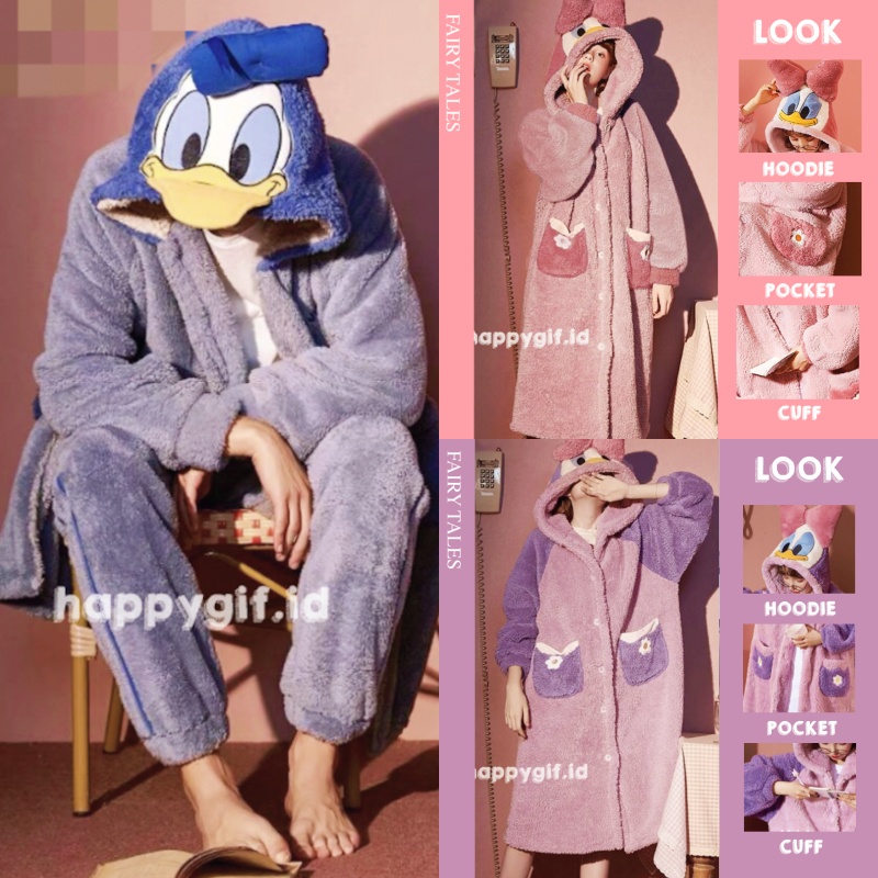 Jual DONALD DAISY ONESIE BAJU TIDUR KOSTUM DASTER PIYAMA KIGURUMI ...