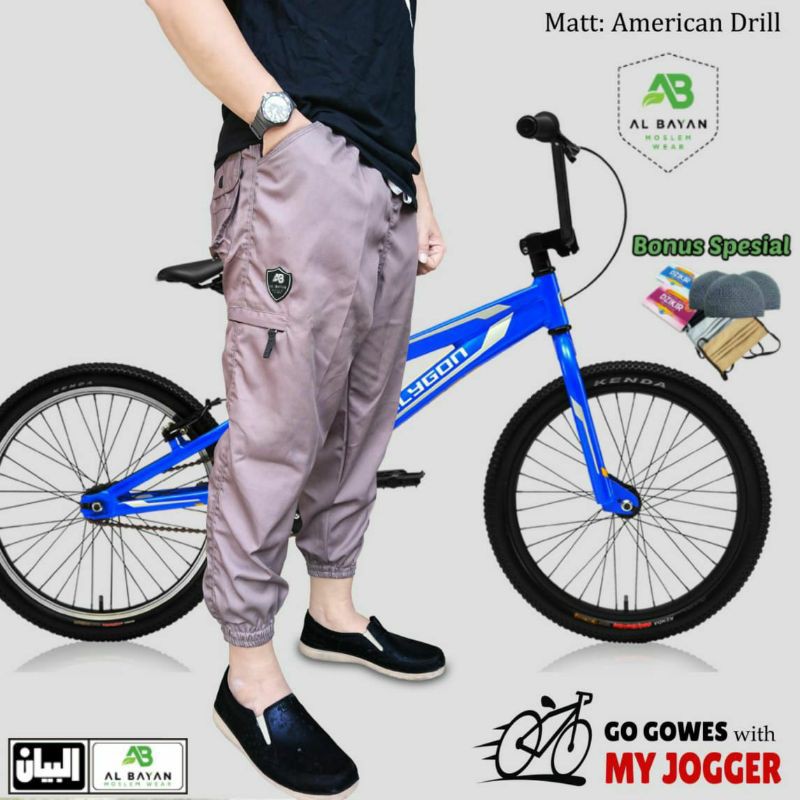 Jual Sirwal Jogger & Boxer Fighter (Free Masker Kain, Peci Rajut, Atau ...