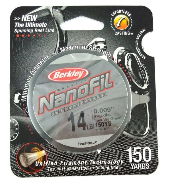 Jual Senar Berkley Nanofil Low-Vis Green 150YD 6LB 4LB 8LB 14LB ...