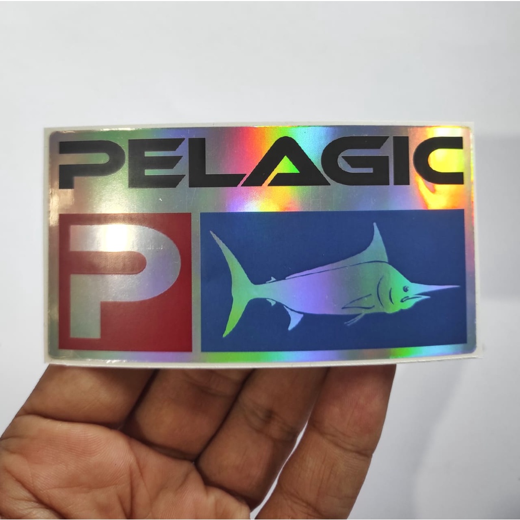 Jual Stiker Cutting Hologram Kecil Brand Pancing Tackle Box Lure Meiho ...