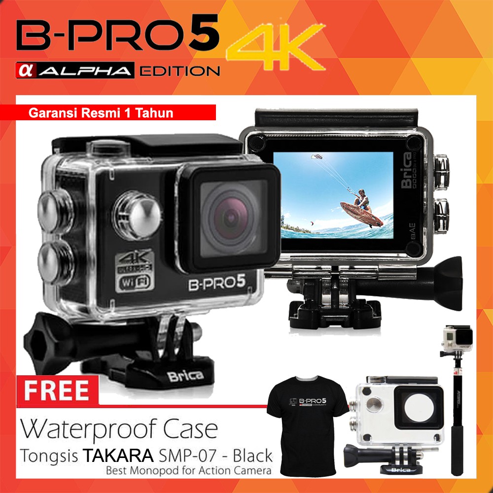 Jual BRICA B-PRO 5 Alpha Edition 1 4K (AE1 4K) Hitam - Tongsis | Shopee ...