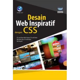 Jual Buku Desain Web Inspiratif dengan CSS - Wahana Komputer | Shopee ...
