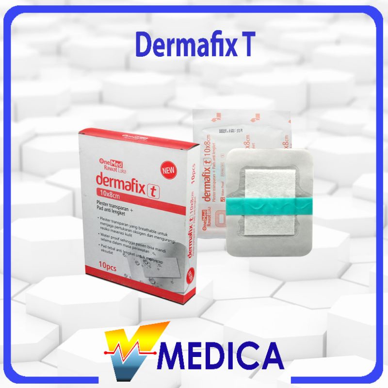Jual Dermafix T Onemed / Dermafix IV Plester Luka / Plester Oprasi Anti ...