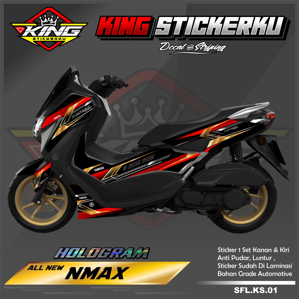 Jual Stiker Yamaha Nmax New 2020 / 2023 - Decal Sticker Striping Nmax ...