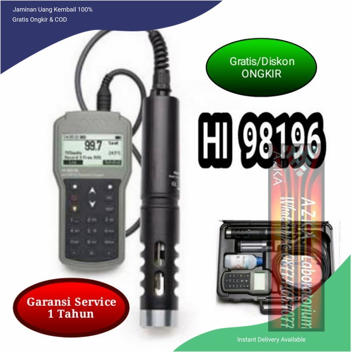 Jual Hanna HI-98196 Multiparameter Waterproof Meter | Shopee Indonesia