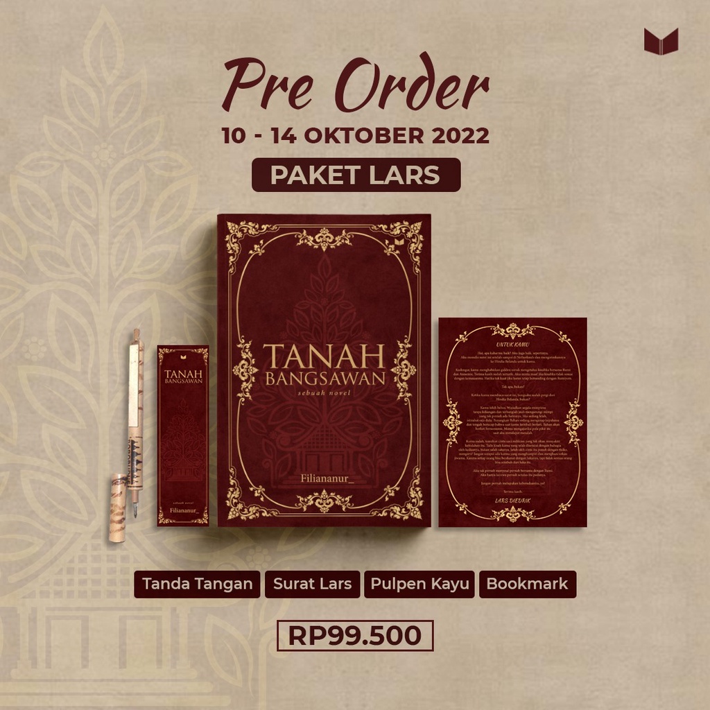 Jual Tanah Bangsawan - Filiana Nur (PAKET BONUS) | Shopee Indonesia