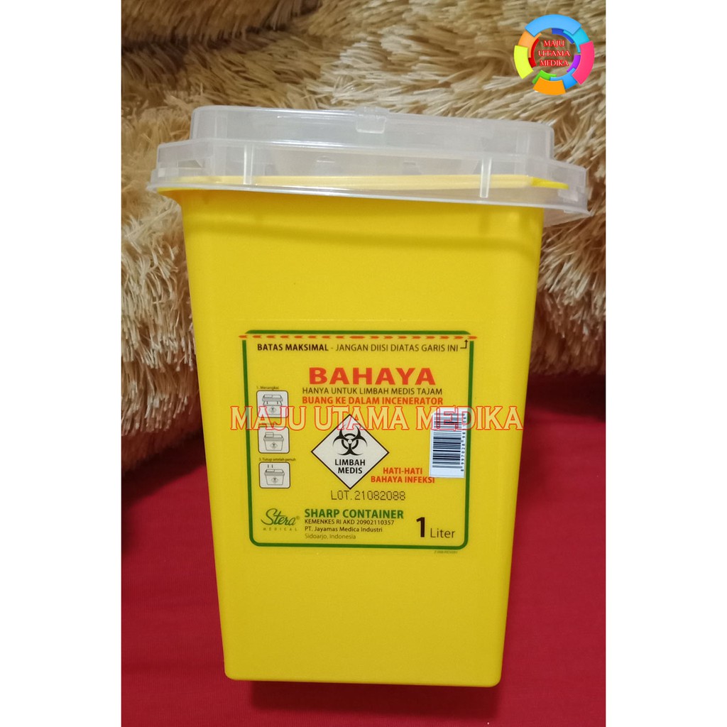 Jual Sharp Container 1 liter Stera Tempat Limbah medis | Shopee Indonesia