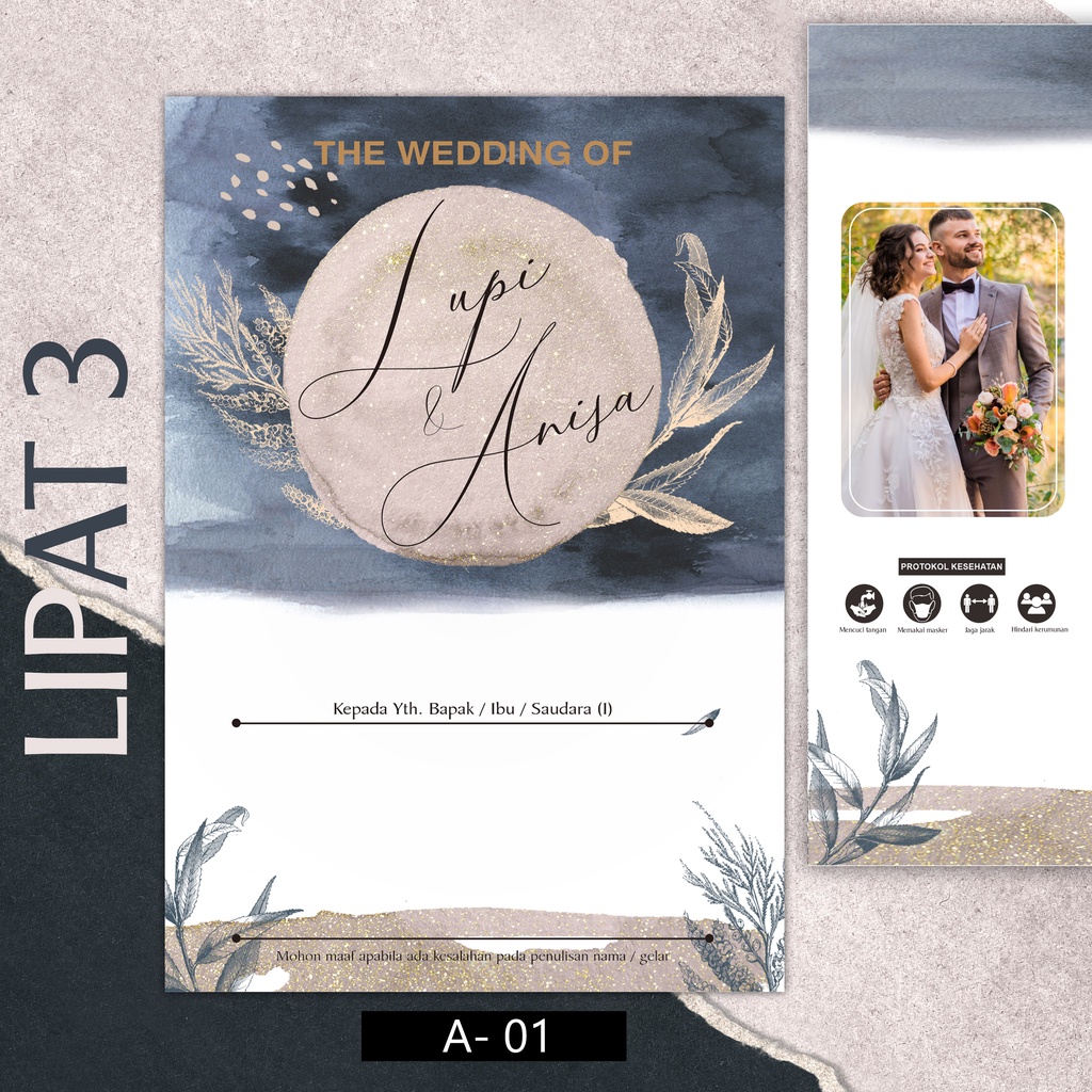 Jual Undangan Pernikahan Vintage, Rustik, Elegan, Murah | Shopee Indonesia