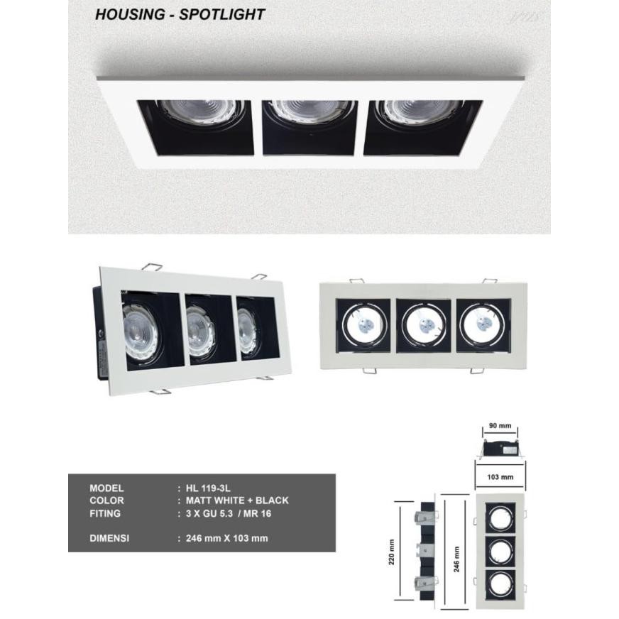 Jual Downlight Led Kotak 7W/Spotlight Kotak 7 Watt /Lampu Sorot Kotak 7W Axanastore | Shopee ...