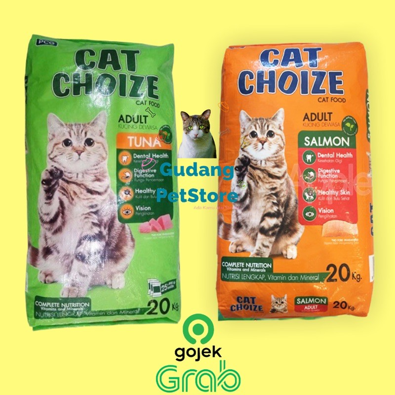 Jual INSTAN: Cat Choize / catchoize 20kg = 1 karung khusus Gosend grab ...