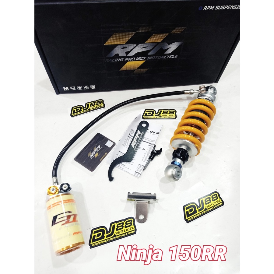 Jual Shockbreaker RPM ninja 150 RR shock breaker Sokbreaker tabung | Shopee Indonesia
