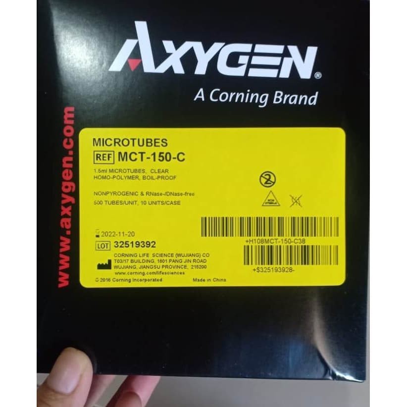 Jual Axygen 1.5 ml Microcentrifuge Tube MCT-150-C | Shopee Indonesia