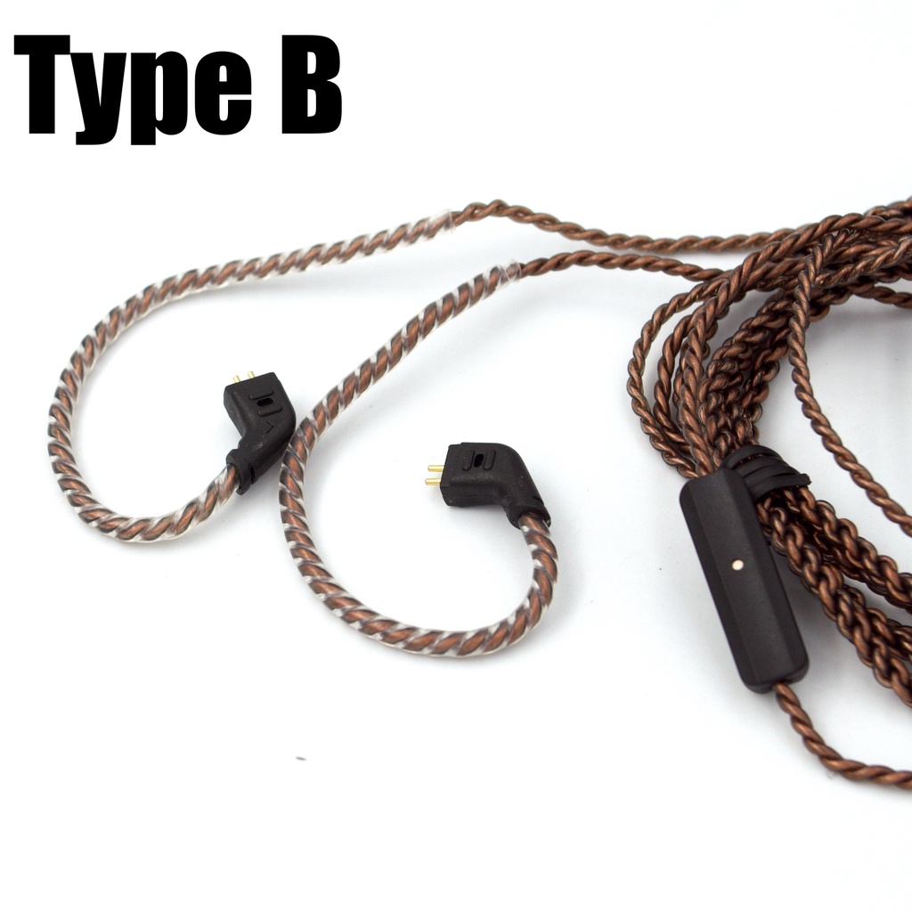 Jual KZ Dark High Purity Copper Cable with Mic Kabel KZ ZSN Pro X ZS10 ...