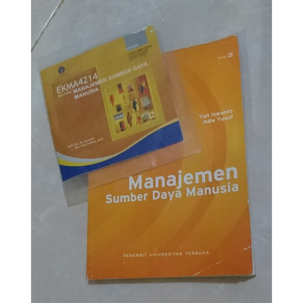 Jual Buku Materi Pokok Modul Universitas Terbuka UT - Manajemen SDM Sumber Daya Manusia EKMA4214 ...