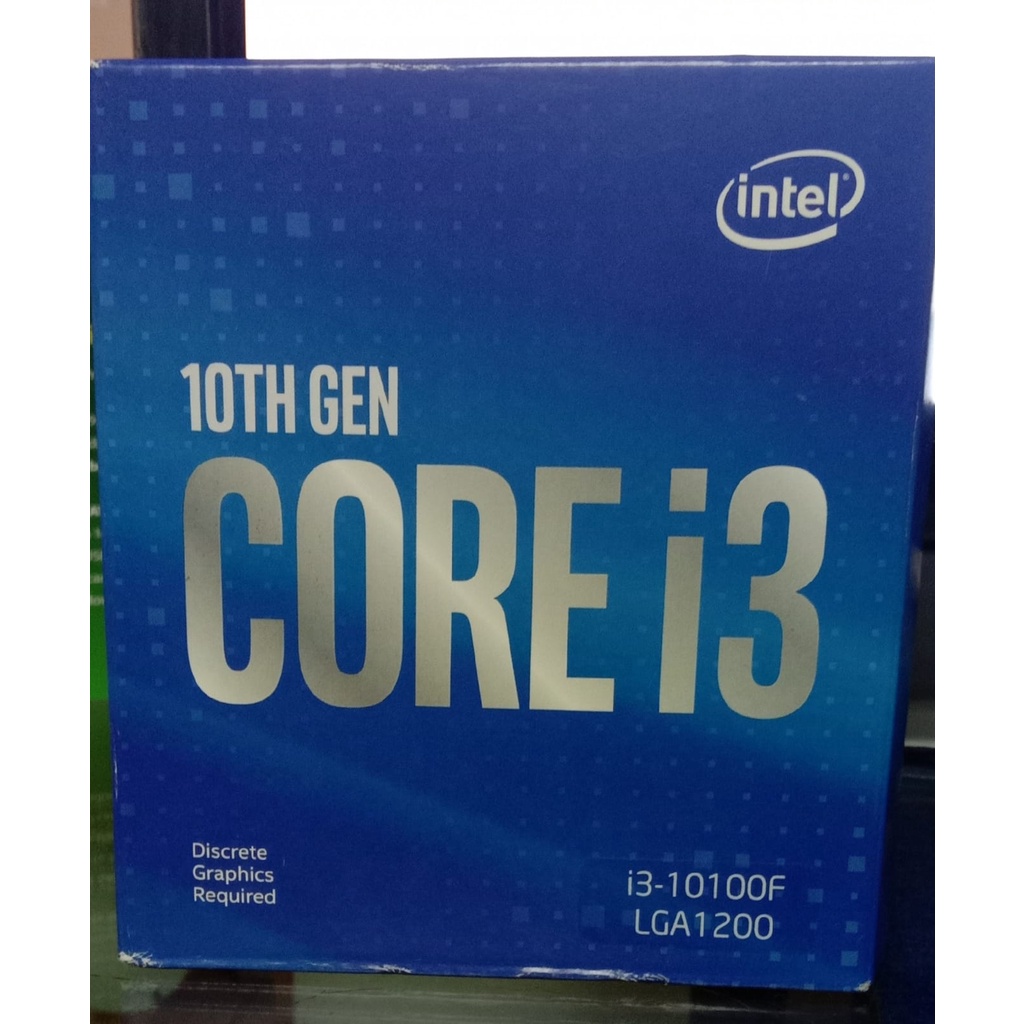 Jual Intel Core I3-10100F Box LGA1200 | Shopee Indonesia