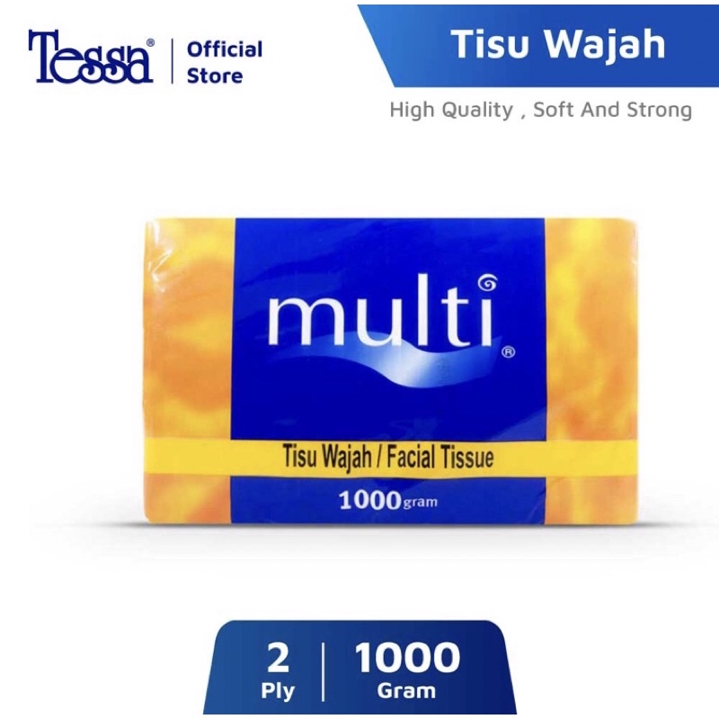 Jual Tessa Multi Nice Montiss Facial Tissue 1000 g | Shopee Indonesia
