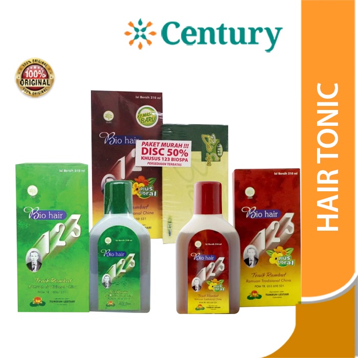 Jual Bio Hair 123 Floral 210ml / Hair Tonic Herbal / Penyubur Rambut ...