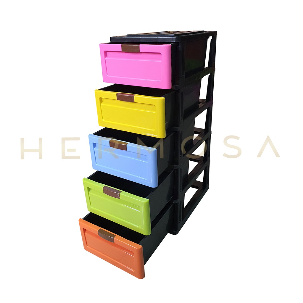 Jual Lemari Plastik Susun 5 Susun Drawer Laci Murah Berkualitas New ...