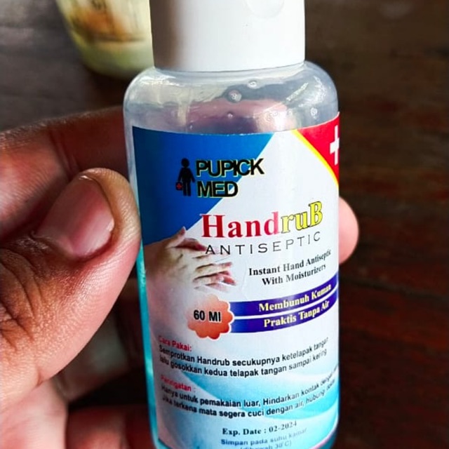 Jual Hand sanitizer pupick med hand rub | Shopee Indonesia