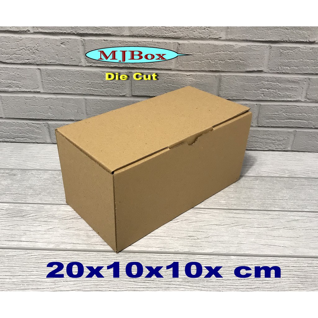 Jual Kardus box uk 20x10x10 cm Kotak karton Die Cut | Shopee Indonesia