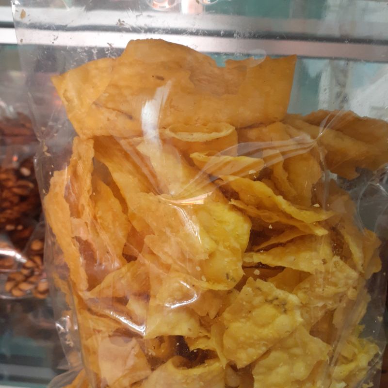 Jual KERIPIK PANGSIT STIK BAWANG PALEMBANG 1KG|STICK BALI CEMILAN ...