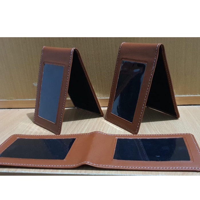 Jual Id Card Kulit Magnet Dompet Frame Kulit id Dompet Saku Casing Id ...