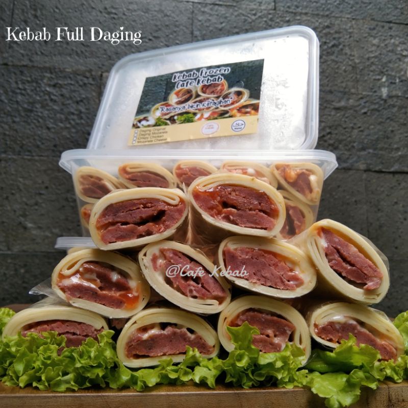 Jual (Pusat) Kebab frozen kebab Daging Full Daging kebab mini 10 pcs ...