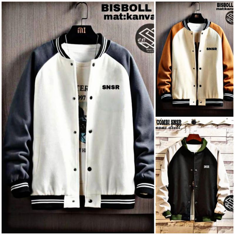 Jual Jaket Bomber pria/Jaket Bomber/Jaket Bomber Bisbol/Jaket jumbo ...