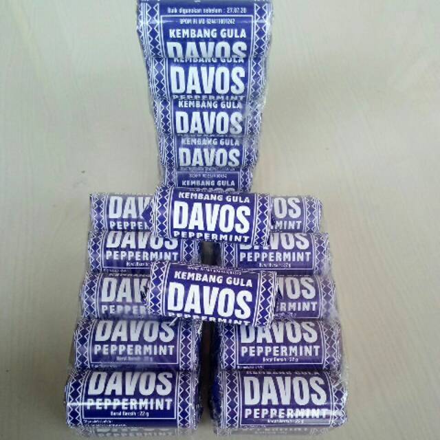 Jual Permen Davos 22 Gram | Shopee Indonesia