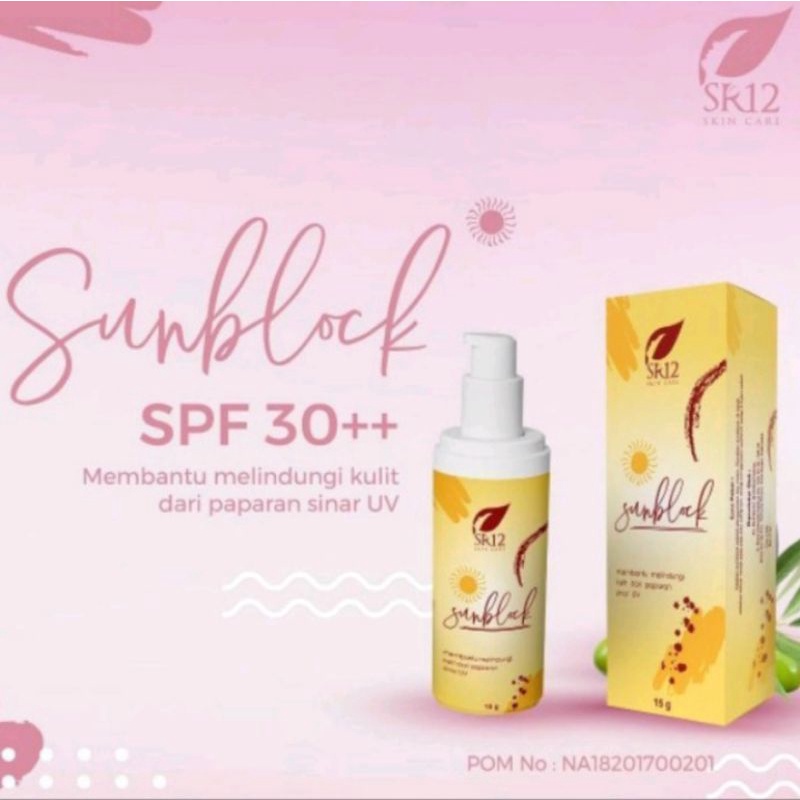 Jual SUNBLOCK SR12/ Perlindungan dari Sinar UV | Shopee Indonesia