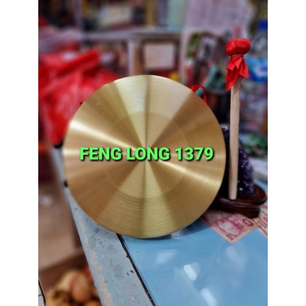Jual Gong Kuningan Puja Sembahyang Uk.10 Inchi | Luo Spiritual Jernih ...