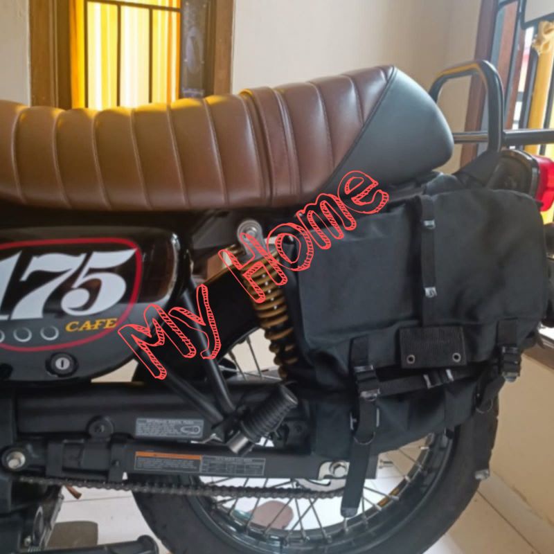 Jual Tas Motor Kawasaki W175 Army | Shopee Indonesia
