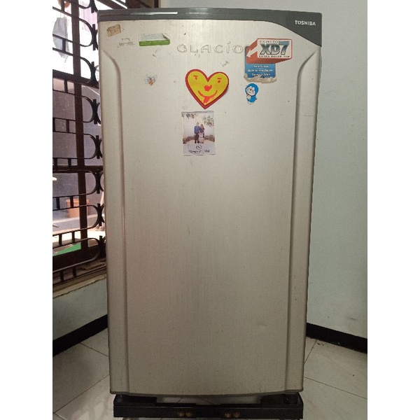 Jual BACA DESKRIPSI !!! Kulkas Toshiba Glacio SECOND Kulkas 1 pintu merk Toshiba PRELOVED Lemari ...