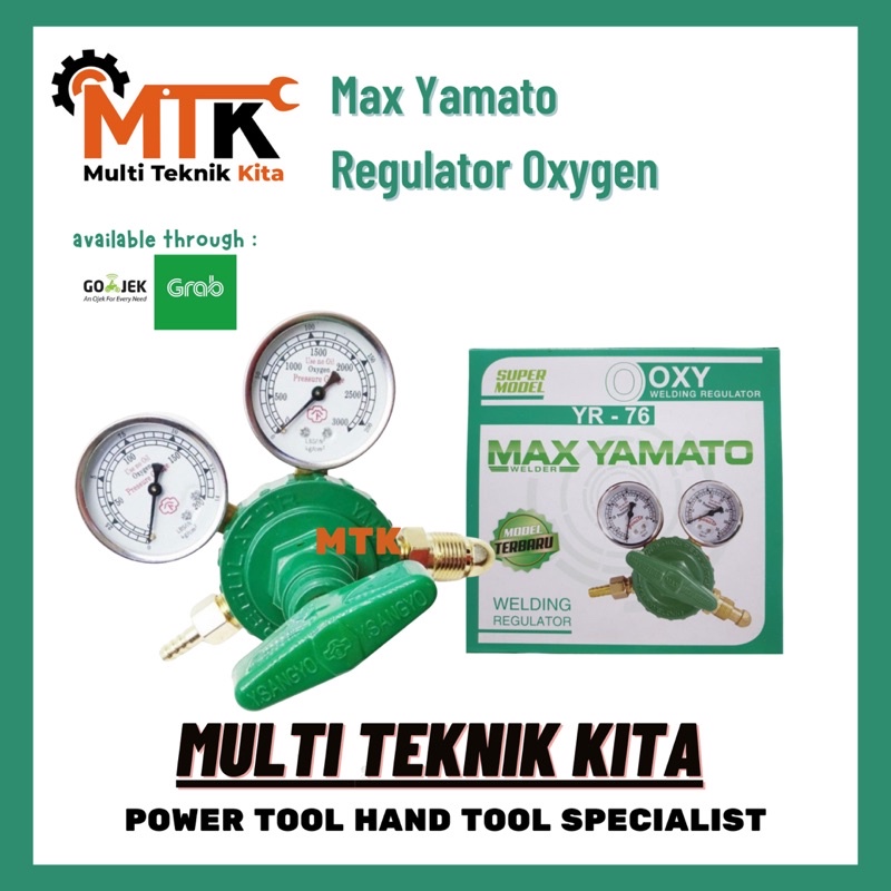 Jual Regulator Las Oksigen Untuk Tabung Las Oxygen Yamato Reg Oxy JAPAN Oxygen Welding | Shopee ...