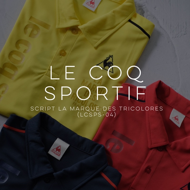 Jual Kaos Polo LCS Script La Marque Des Tricolores Polo Shirt LCS-PS-04 ...