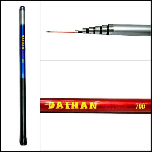 Jual Alat Mancing Joran Tegek Daihan Freedom 700 (7 meter) | Shopee ...