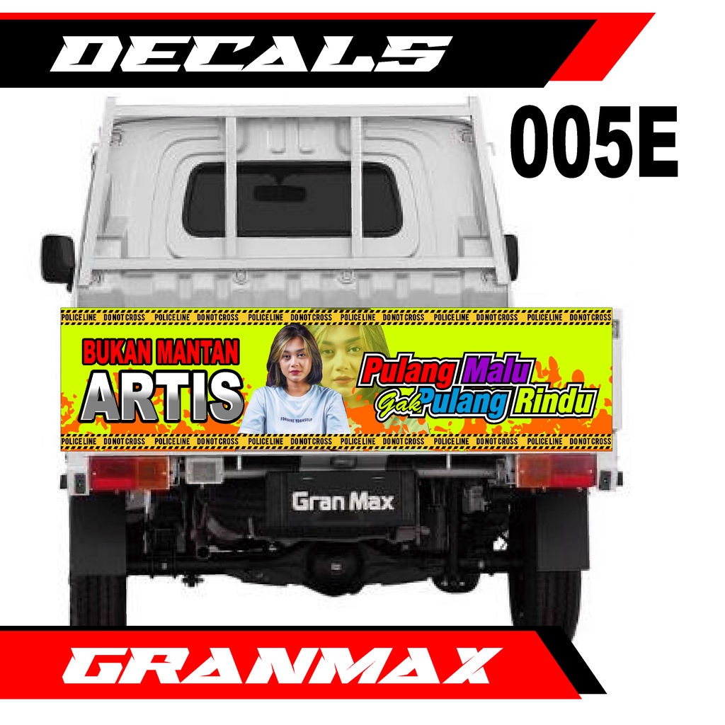 Jual STICKER GRANMAX PICK UP / STIKER BAK BELAKANG GRANMAX / DECAL ... Jual STICKER GRANMAX PICK UP / STIKER BAK BELAKANG GRANMAX / DECAL ...