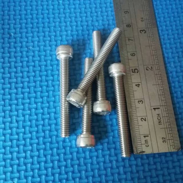 Jual Baut L5 stainless / 6x45mm | Shopee Indonesia