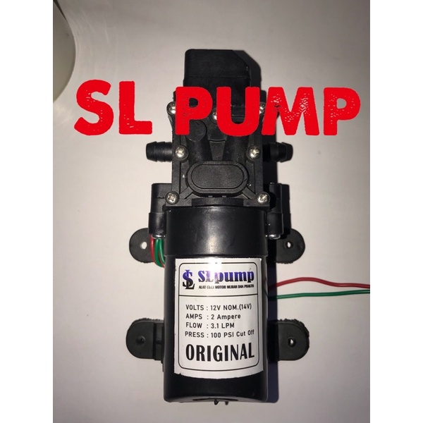 Jual pompa air dc 12 volt / dinamo pump sprayer / cuci motor / ac ...